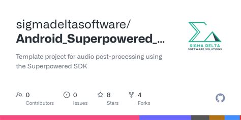 Github Sigmadeltasoftware Android Superpowered Dsp Template Template Project For Audio Post
