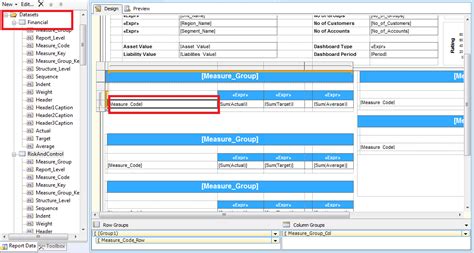 Reporting Services Drill Down In Ssrs Based On Column Values Stack