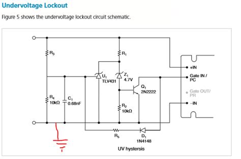 TLV Component Failure In An Undervoltage Lockout Scheme Power Management Forum Power