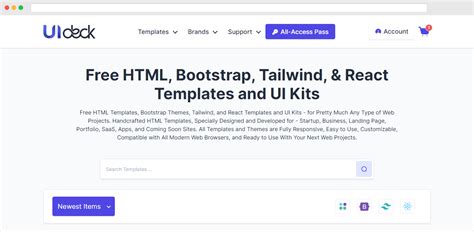 أفضل المواقع للحصول على أكواد html و css جاهزة و مجانية مدمن ويب