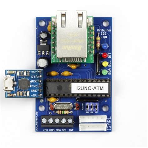 Bausatz I2c Master Mit Arduino Uno Und Lan Option