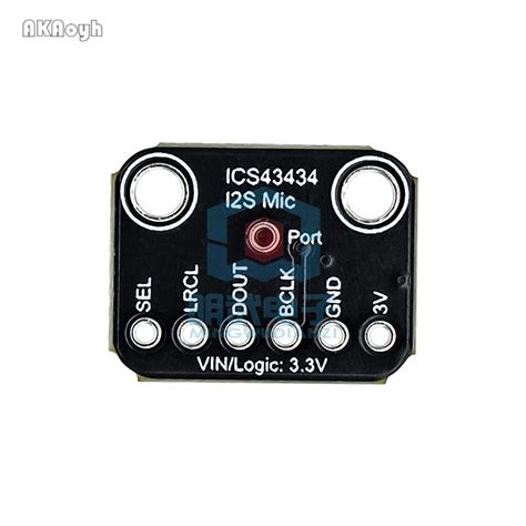 Ics 43434 I2s Mems Microphone Module Breakout Low Cost Low Pass Filter