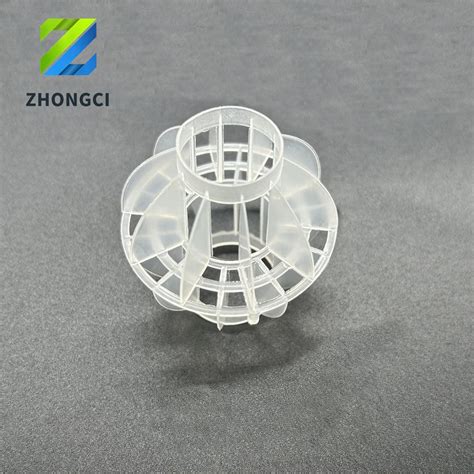 Plastic Tower Random Packing Pp Pvc Polyhedral Hollow Ball For Sewage