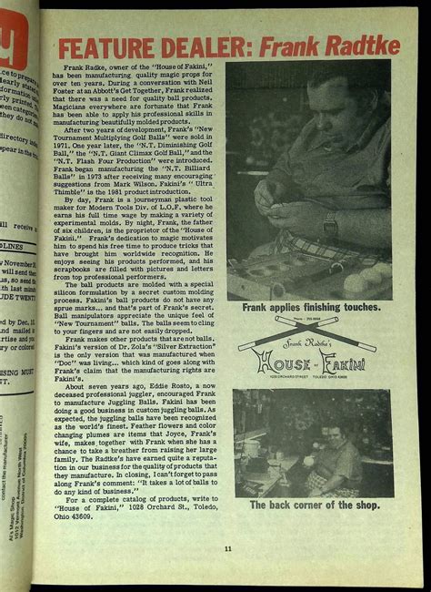 The Magic Dealer Volume 2 Nos 1 2 3 4 5 And 6 Six Issues Robert Gramer