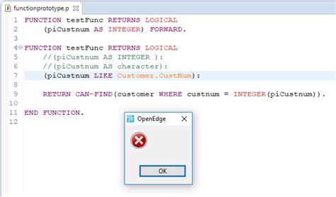 Pdsoe Update Function Prototypes Fails When Using Like Progress Community