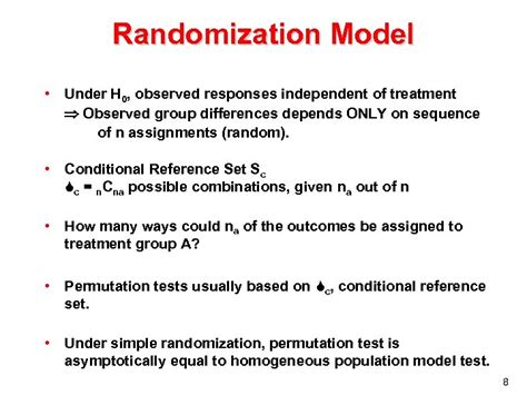 Statistics 542 Introduction To Clinical Trials Randomization Methods
