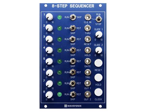 Wavefonix 8 Step Sequencer Blue Edition Reverb Canada