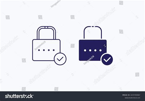 Safety Lock Technology Security Access Icon Stock Vector Royalty Free 2237359467 Shutterstock