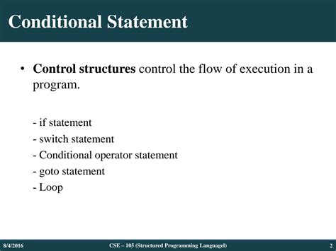 Solution Cse 105 Part 2 Conditionalstatements Studypool