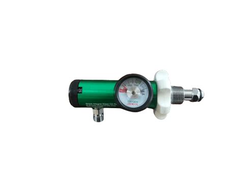 Oxygen Bullnose Regulator Single Gauge Bmac Med