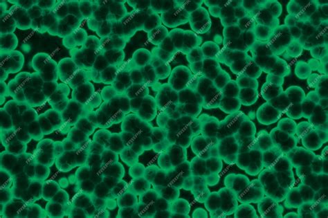 Premium Photo Fake Shape Of Bacterial Cell Cocci Molecular Research