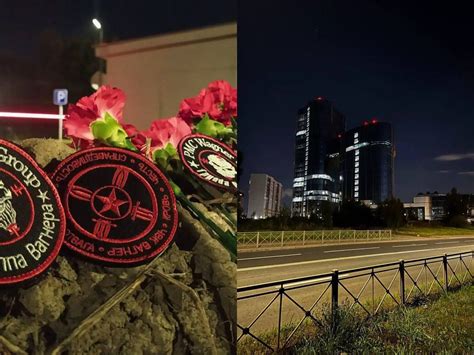 Décès Devguéni Prigojine Hommage Au Siège De Wagner