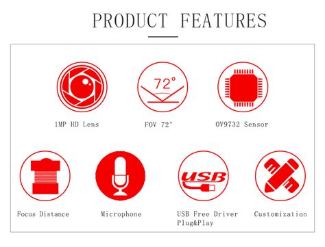 1mp Usb2 0 Cmos Sensor Ov9732 Scanner Face Recognition Camera Module Support Multi System