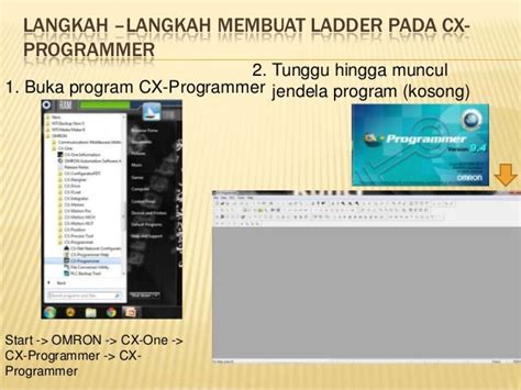 Menggunakan Cx Programmer