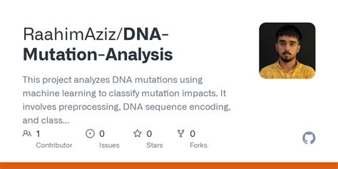 Github Raahimazizdna Mutation Analysis This Project Analyzes Dna Mutations Using Machine