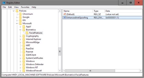 Enhanced Anti Spoofing For Windows GHacks Tech News