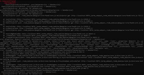 Karma Jasmine Failing Angular Unit Test Due To Dependency Injection In Angular7 Stack Overflow