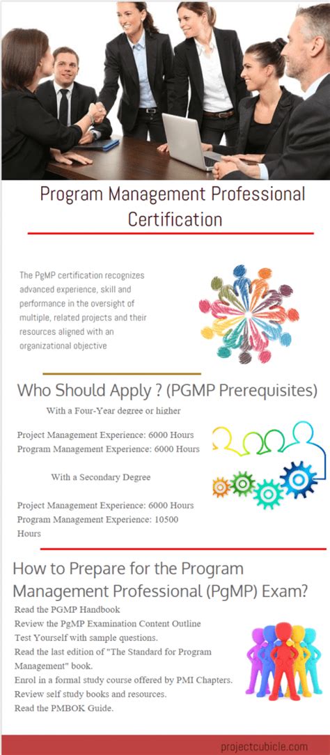 Program Management Professional Certification PGMP Projectcubicle