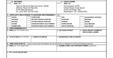 Dd Form Fill Out Printable PDF Forms Online
