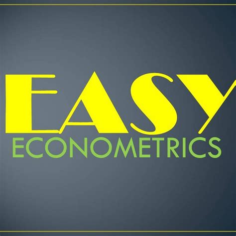 Easy Econometrics Youtube