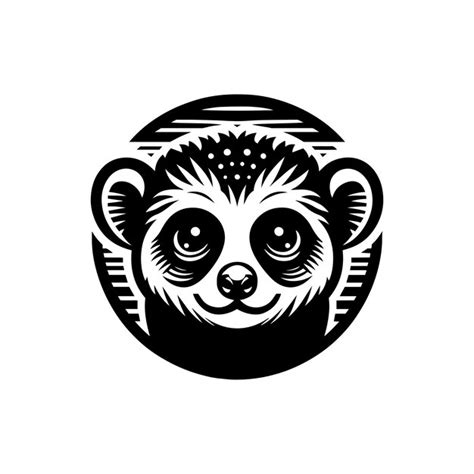 Premium Vector Vector Loris Head Logo Design
