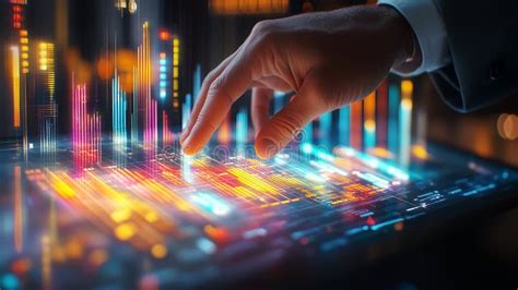Engaging With Data Visualization In A Modern Workspace During Late