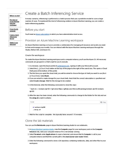 mslearn dp100 10 download free pdf microsoft azure shell computing