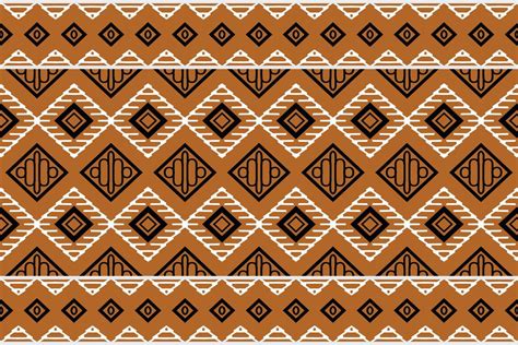 Seamless Indian Ethnic Pattern Traditional Patterned Vector It Is A Pattern Geometric Shapes