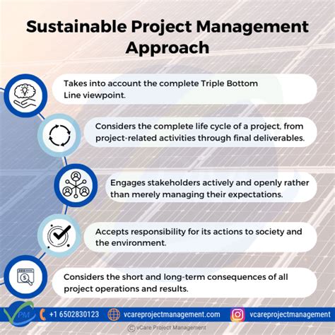 Implementing A Sustainable Project Management Approach For A Better Tomorrow