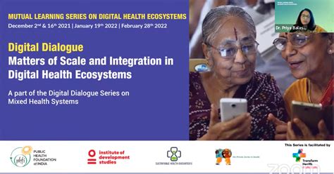 Webinar Matters Of Scale And Integration In Digital Health Ecosystems Curatio International