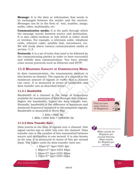 Ncert Book For Class 12 Computer Science Chapter 11 Data Communication