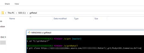 Dynamics Ecommerce Source Control Development Strategy