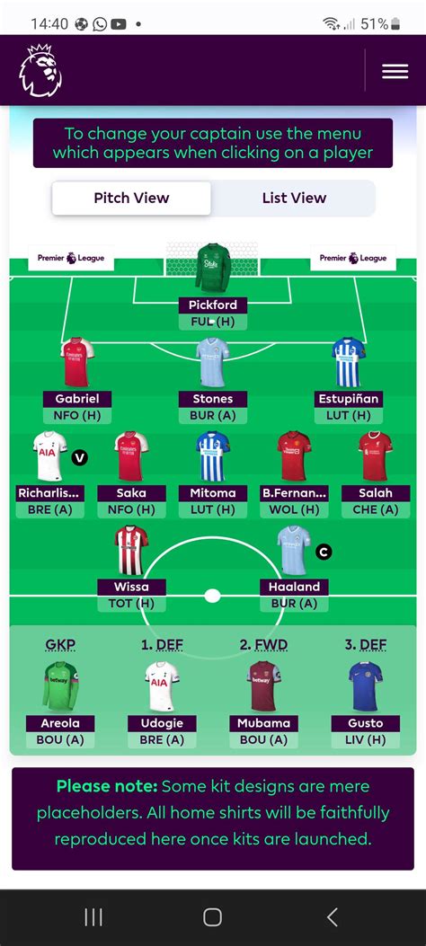 Thoughts R Fantasypremierleague