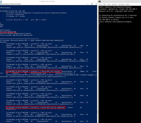 Impacket Attack Detection Introducing Yet Another Etw Tracing Tool