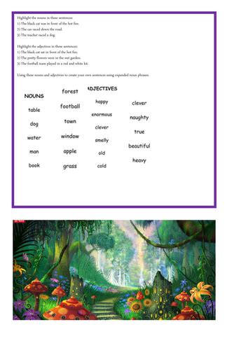 Setting Description Year 5 Teaching Resources