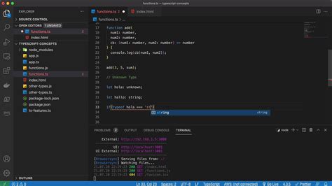 Unknown And Never Type Fullstack Aspnet Core And React Newline