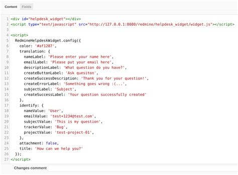 Helpdesk Widget Via Cms Plugin Redmineup Help Helpdesk Plugin