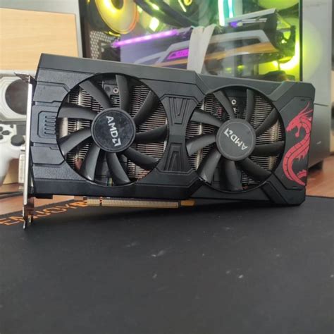 Jual VGA RX 570 8GB DDR5 256 BIT SIAP GAMING EDITING RENDER STREAMING
