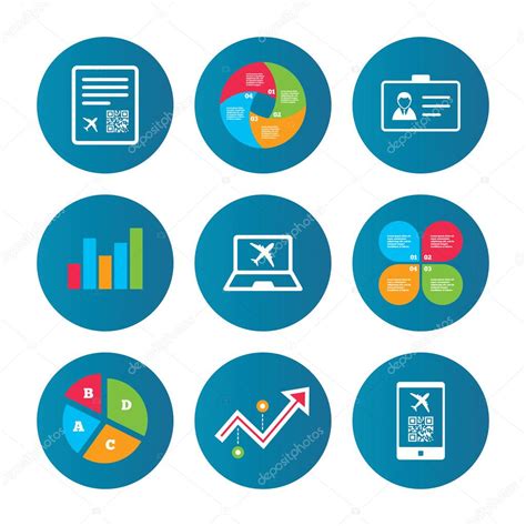 Qr 스캔 코드 아이콘입니다 보 딩 패스 비행 로그인 스톡 벡터 ©blankstock 125903044