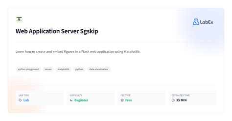 Matplotlib In Flask Web Application Server Labex