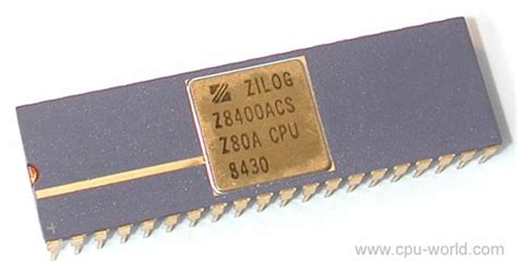 Zilog Z Microprocessor Family
