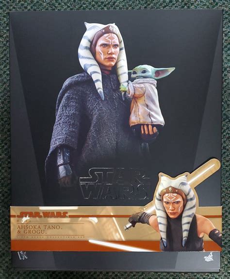 Hot Toys Star Wars The Mandalorian Ahsoka Tano And Grogu 16 Scale Figure