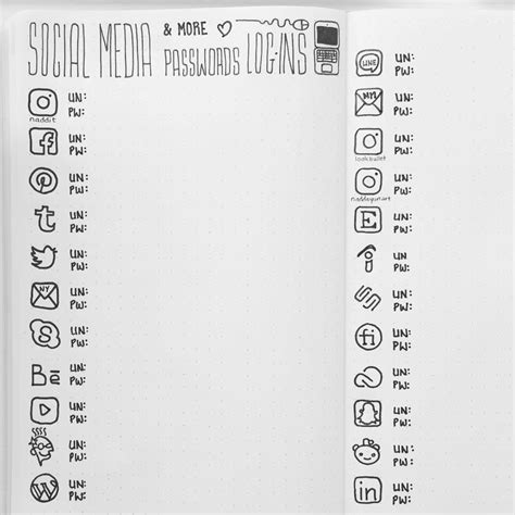 Cute Journal Template