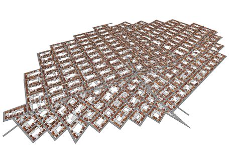 A Constraint Based System To Populate Procedurally Modeled Cities With