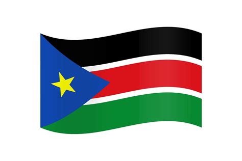 Flag Of South Sudan Vector Illustration 41020751 Vector Art At Vecteezy