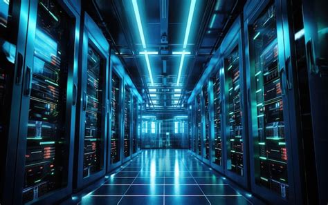 Premium Ai Image Digital Sanctuary Protected Data Servers Generative Ai