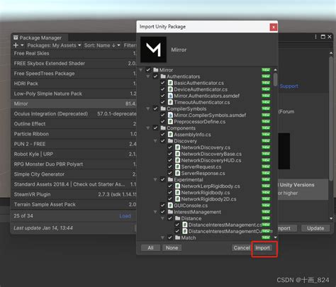 unity mirror vr联机开发 实战篇（一） csdn博客