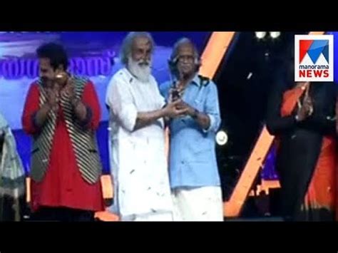 K J Yesudas Bags Mazhavil Mango Music Lifetime Achievement Award Manorama News Youtube