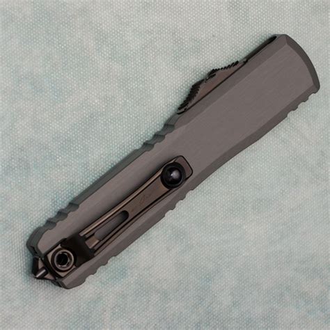 Microtech Ultratech Gen Iii Zbp Hellhound Natural Clear Dlc Standard