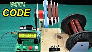How To Make Automatic Winding Machine Using Arduino Doovi